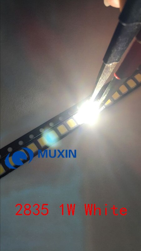 Hoge Helderheid Led Smd 2835 1W 120lm/W 9V 6000K H... – Vicedeal
