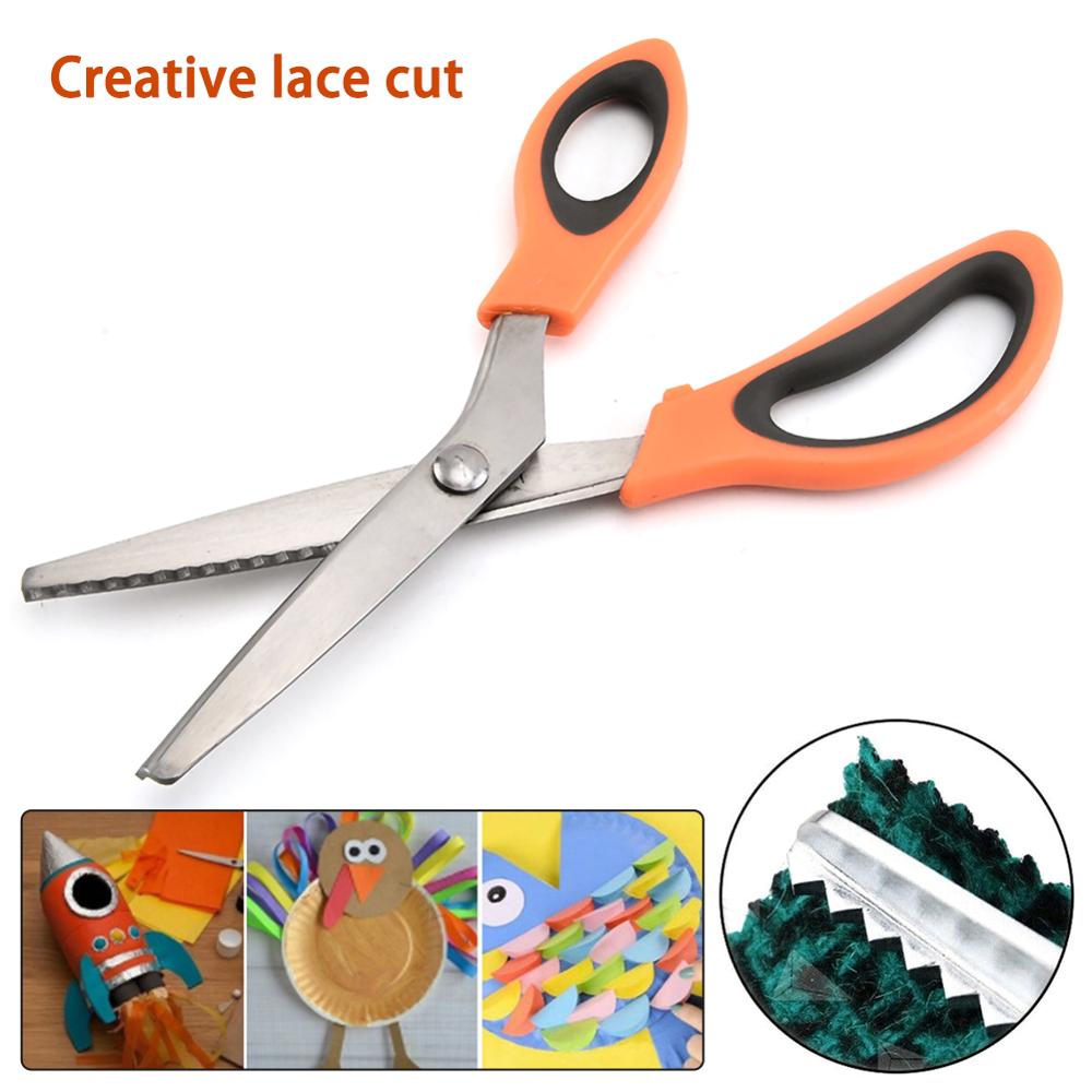 Stainless Steel Pinking Shear Tailor Sew Dress Mak... – Vicedeal