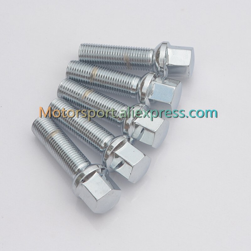 10pc Extended 14x1.5 Lug Bolts | 40mm Shank | Ball... – Grandado