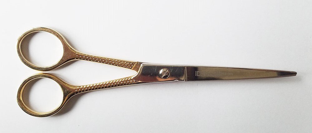 Yellow Ice Barber scissors 16,5 cm Stainless home,... – Vicedeal