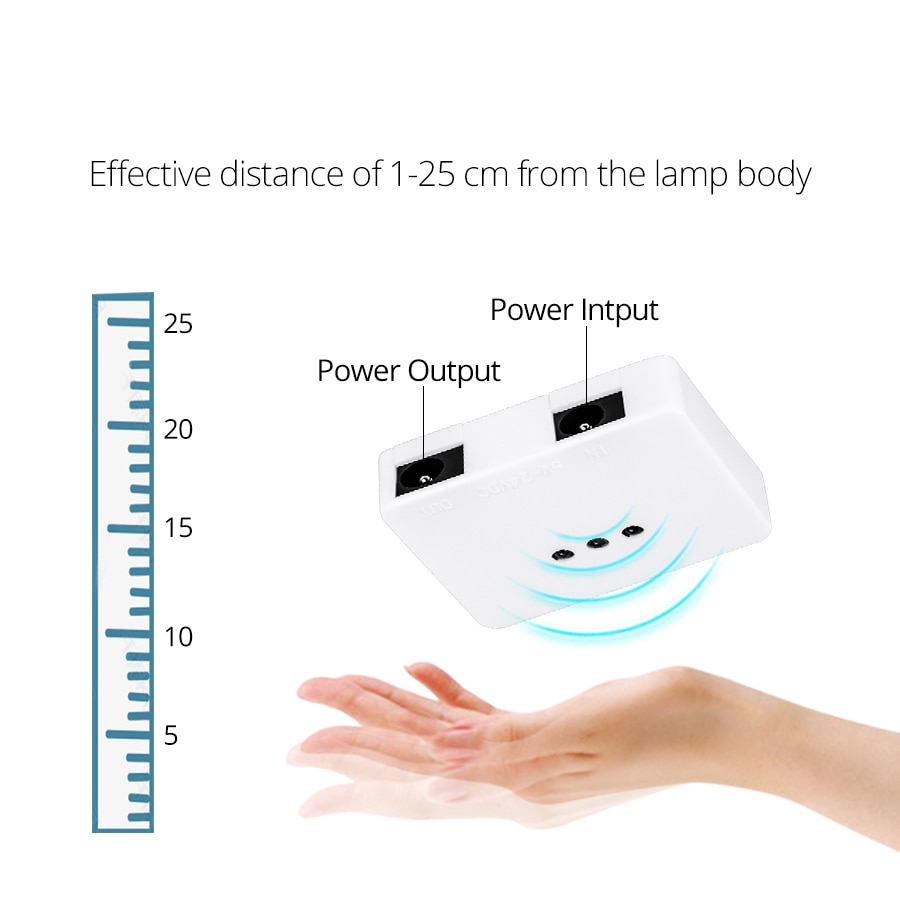Led Sensor Switch Hand Wave Dimbare Schakelaar Dc ... – Grandado