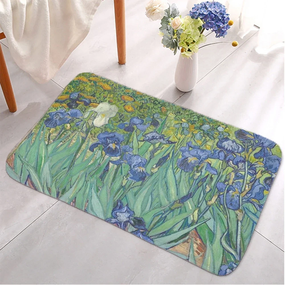 Welcome Mat Van Gogh Oil Painting Entrance Doormat... – Grandado