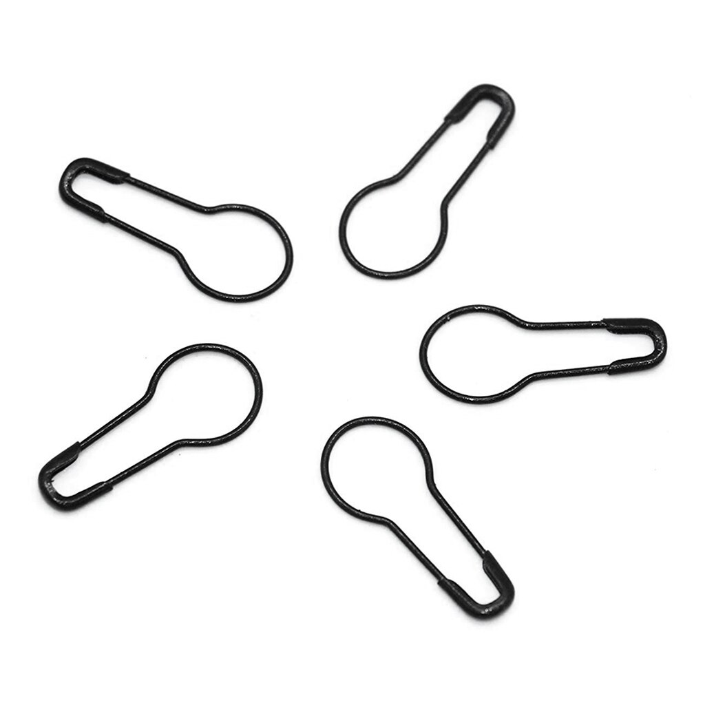 1000pcs Metal Black Safety Gourd Pins Calabash Bea... – Grandado