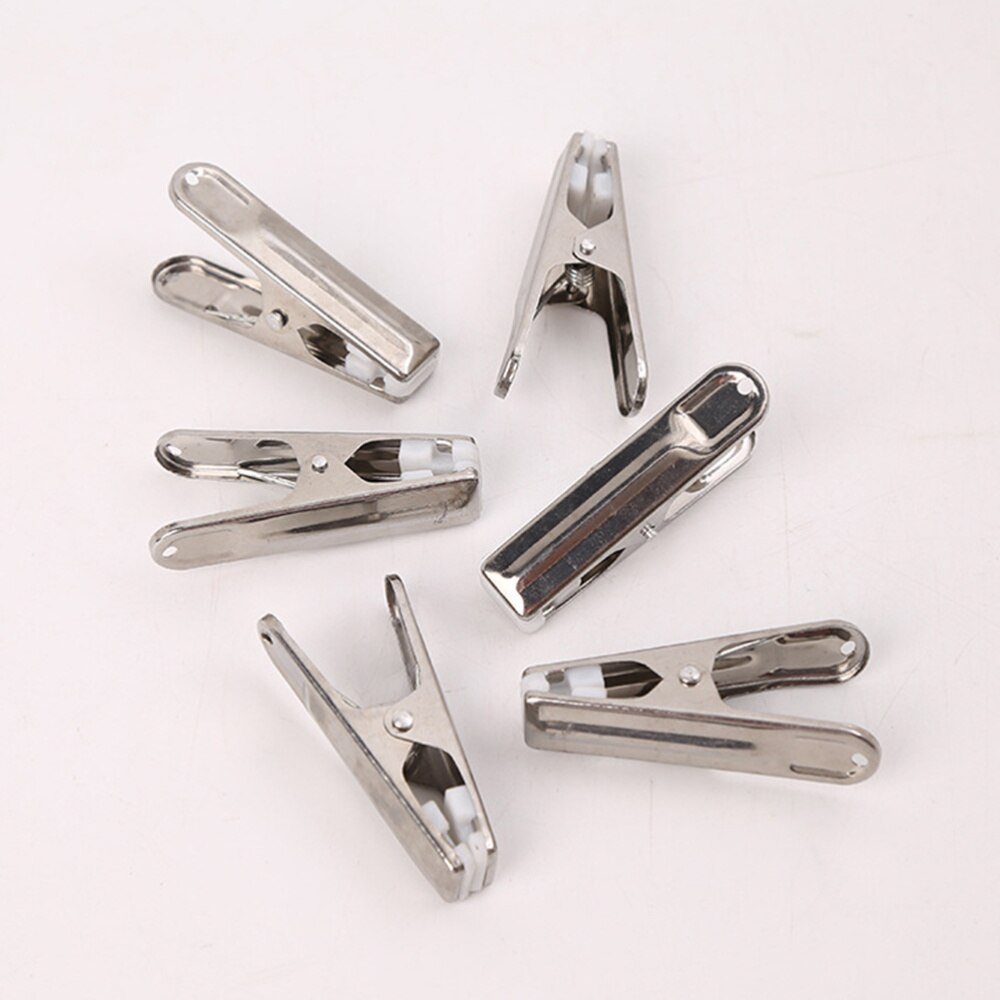 24 Pcs Stainless Steel Clothes Clip Multifunctiona... – Grandado