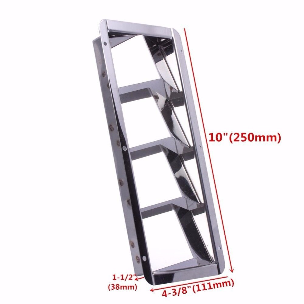 Boot Rvs 4 Louvre Vent Marine 4 Slots Air Vent 10-... – Grandado