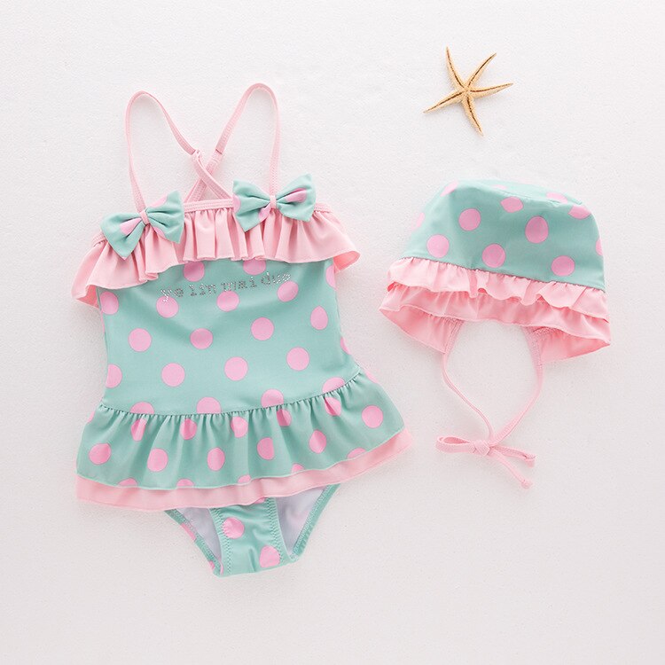 Kawaii Kids Swimwear for Girls One-piece Swimsuits... – Grandado
