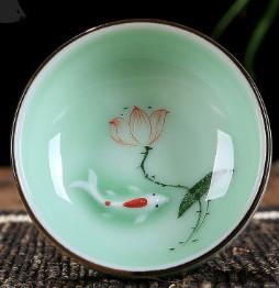 Lotus Thee Cup Porselein Zen Drinkware Handgeschil... – Vicedeal