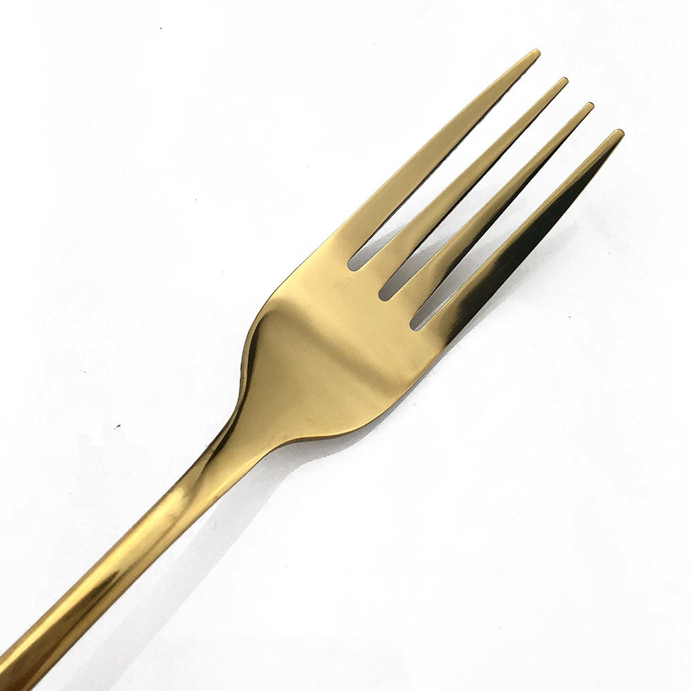 Gyllene rostfritt stål bestick set bestick set plä... – Grandado