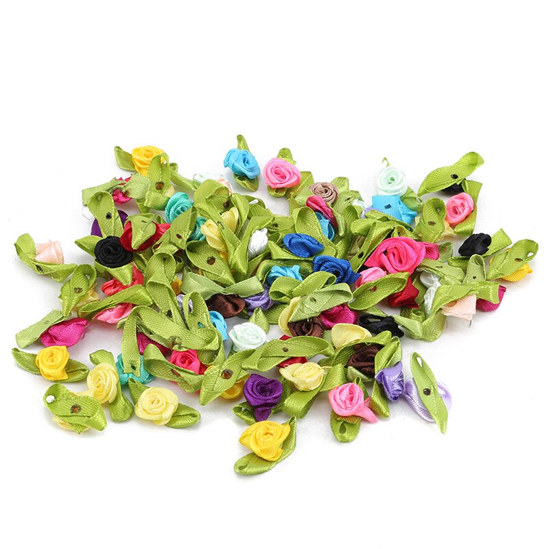 Mix Color Small Rose Flower 100PCS Mini Handmade S... – Vicedeal