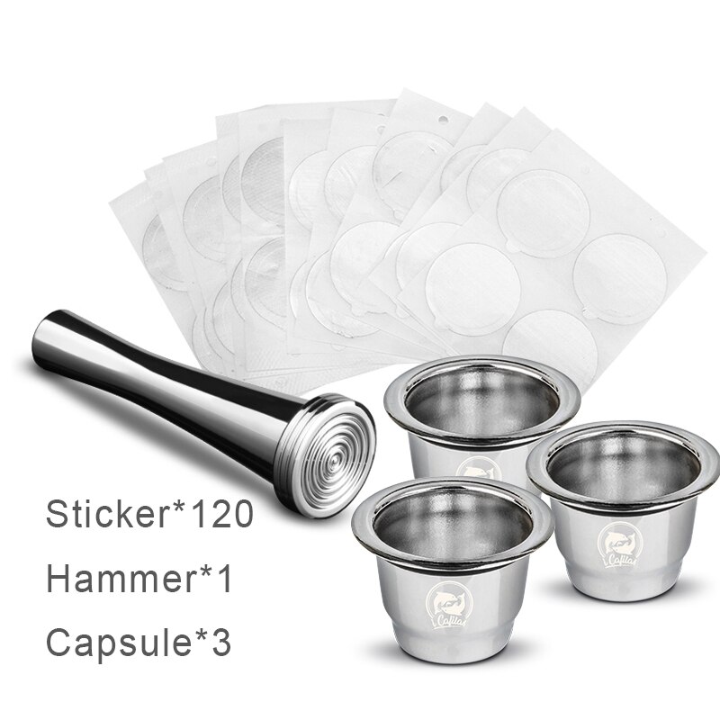 STAINLESS STEEL Metal Reusable Coffee Capsule Espr... – Vicedeal