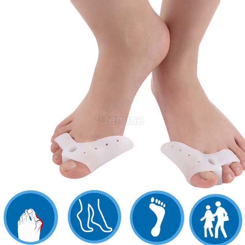 Silicone Gel Toe Separator Straighter Thumb Silico... – Grandado