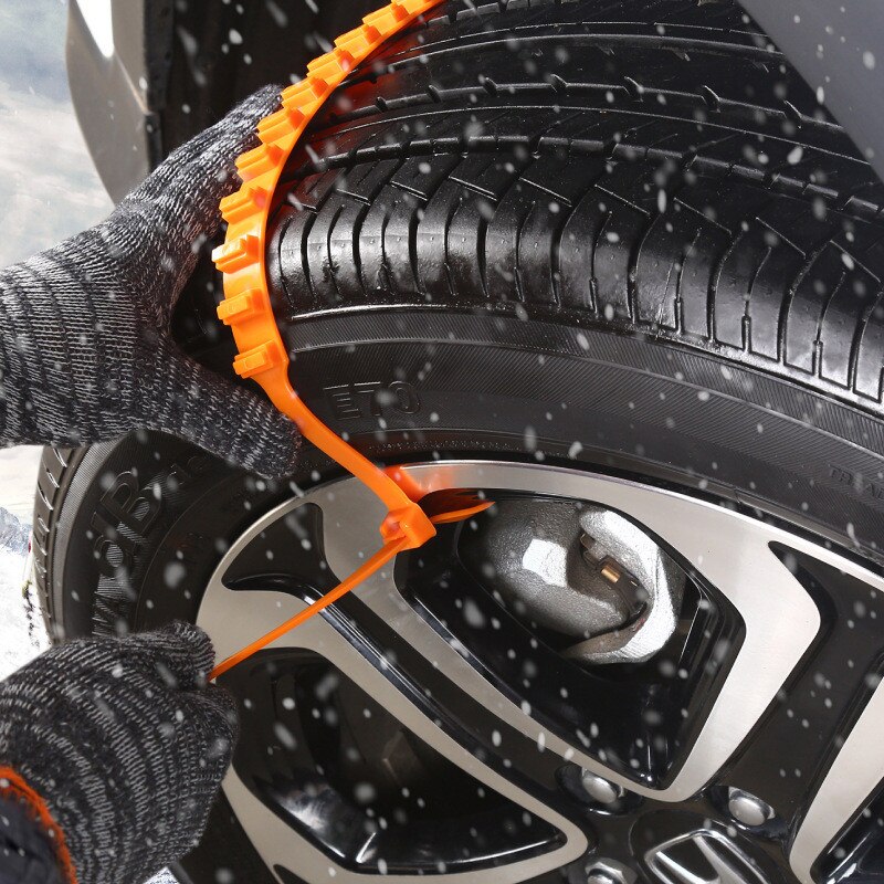 10Pcs Universal Car Winter Wheel Tire Snow Chains Snow Tire Anti-skid ...