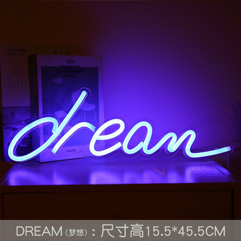 USB Led Neon Light Sign for Xmas Party Wedding Dec... – Grandado