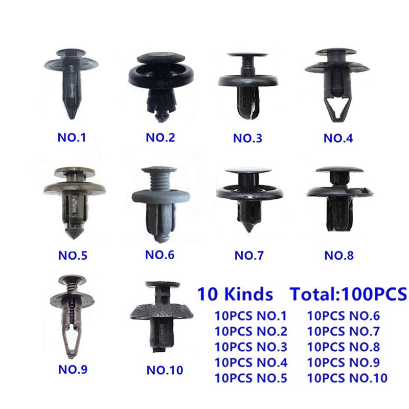 Fastener Rivets Door Car Plastic durable Practical... – Vicedeal