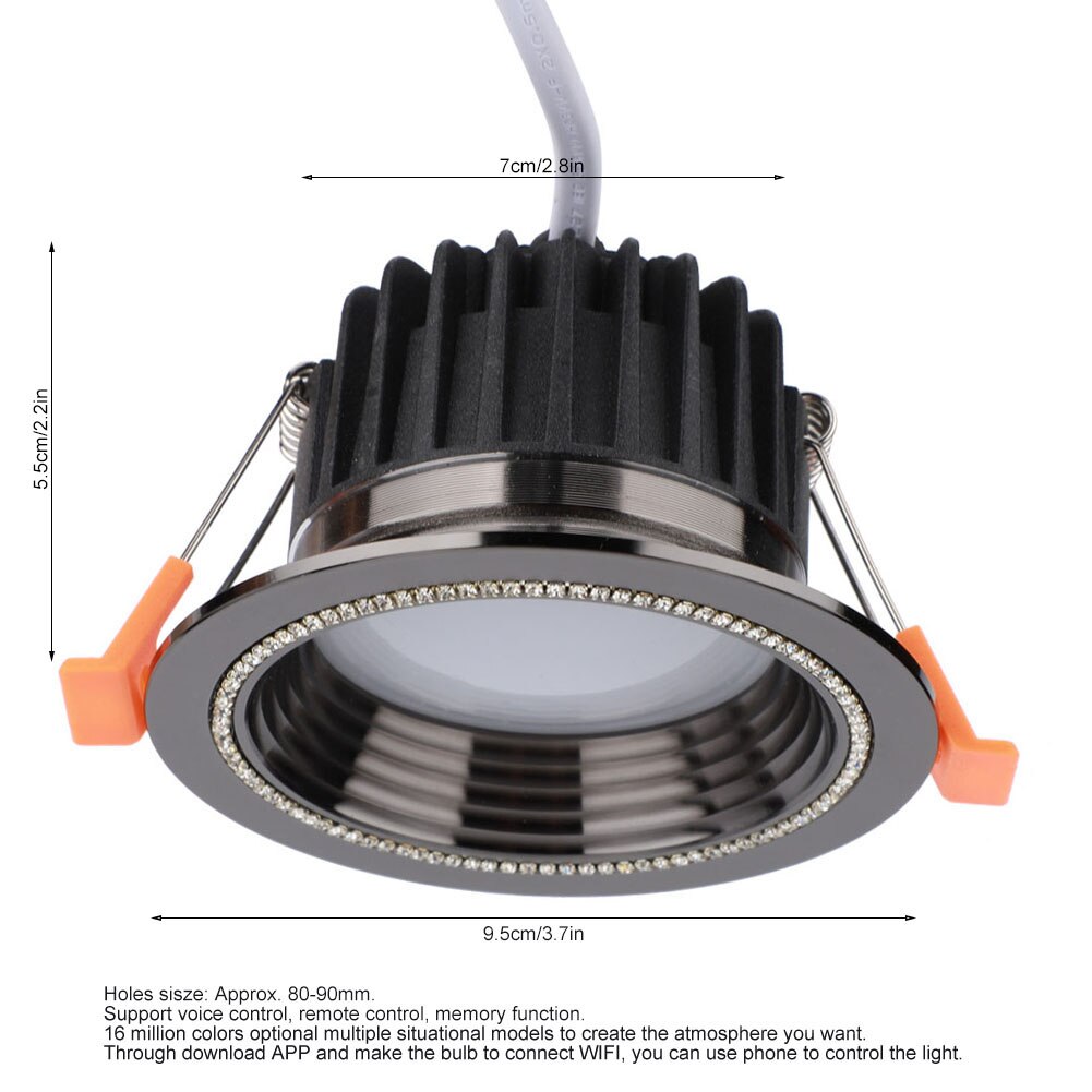 Led Downlight 10W Dikke Aluminium Verzonken Led Sp... – Grandado