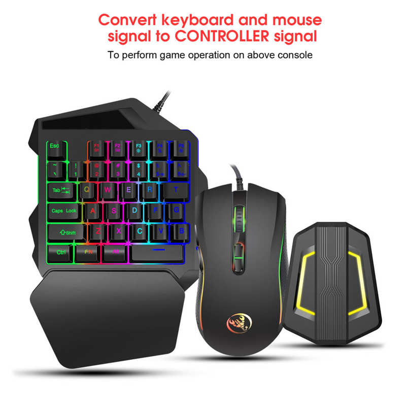 Keyboard Mouse Converter Gaming Adapter Base Kit M... – Grandado