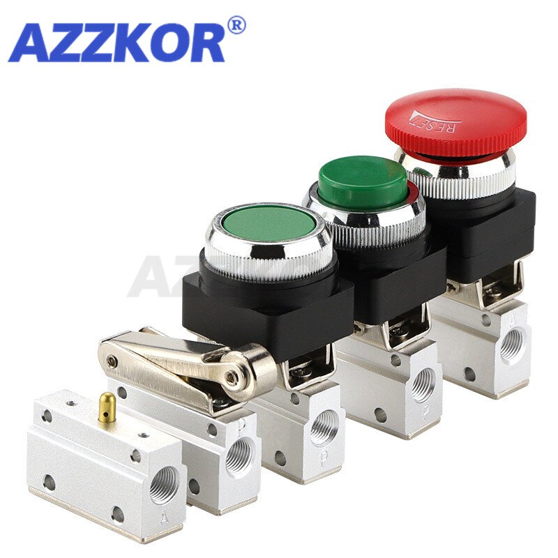 MOV-03B PT 1/8"Female Thread 3 Position 2 Way Pneu... – Vicedeal