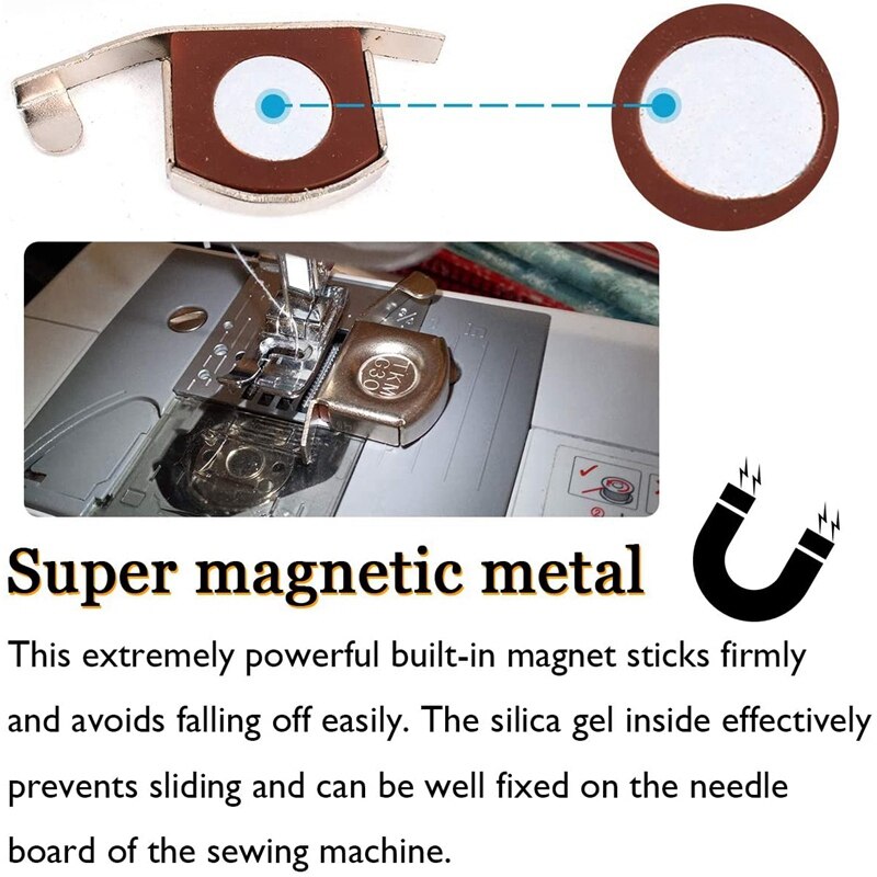 ! Sewing Machine Guide Magnetic Seam Magnet Sew St... – Grandado