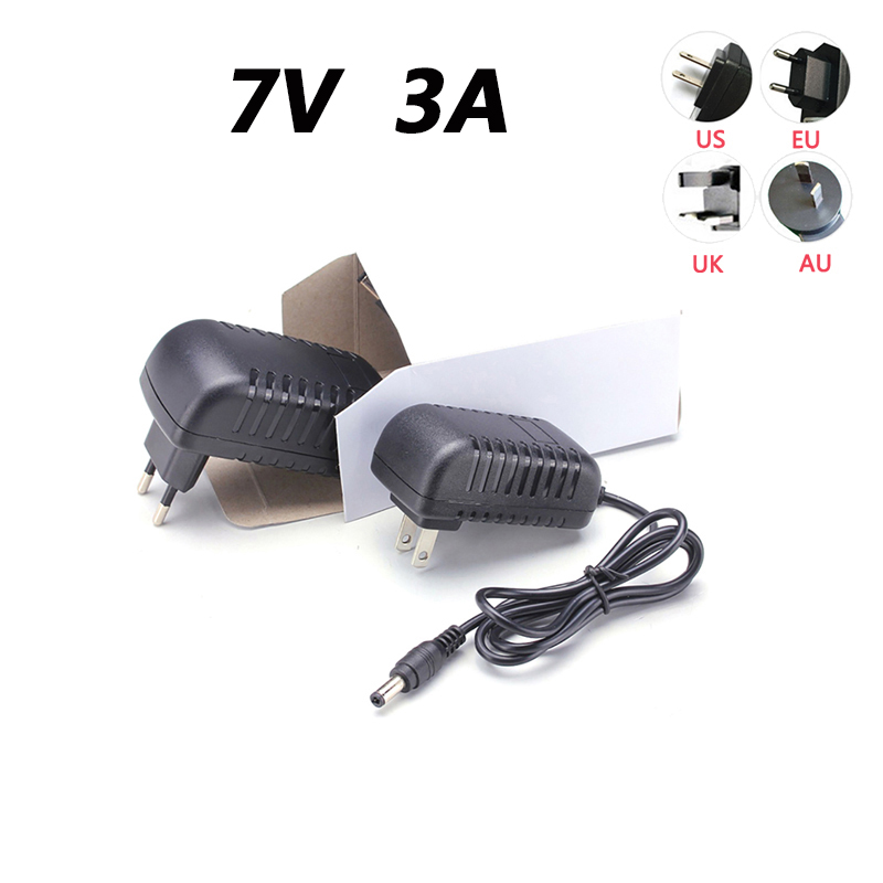 DC Power supply 7V 3A Switching Power Adapter DC L... – Grandado