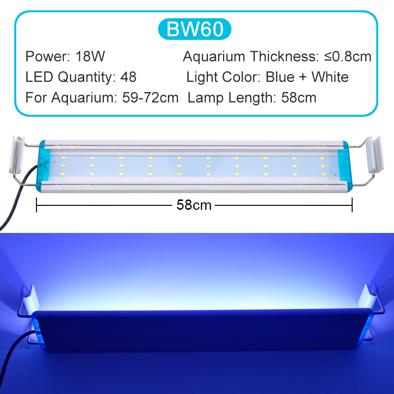 Aquarium Led Licht Super Slim Fish Tank Aquatic Pl... – Grandado