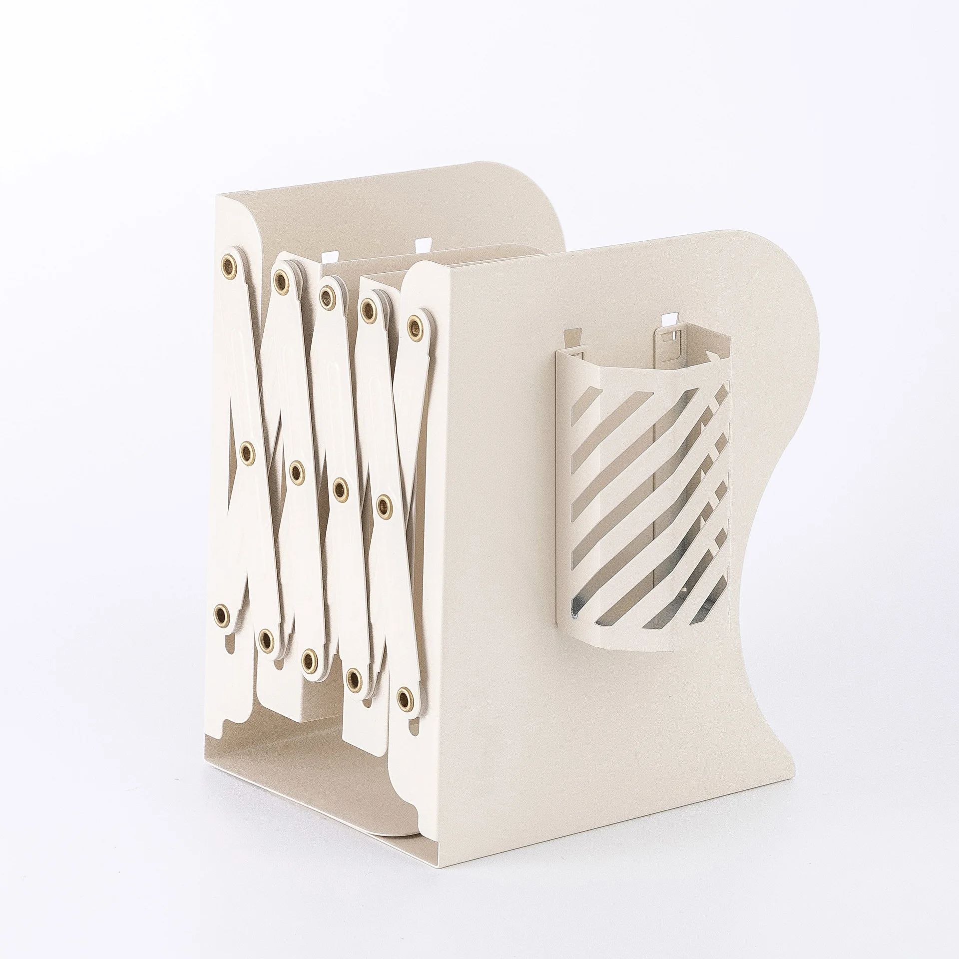 Extension Adjustable Metal Bookends Heavy Duty Boo... – Grandado