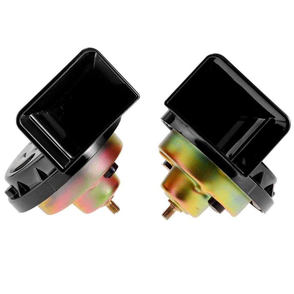 2 x 12V 115dB Snail Horn Universal Car Auto Vehicl... – Grandado