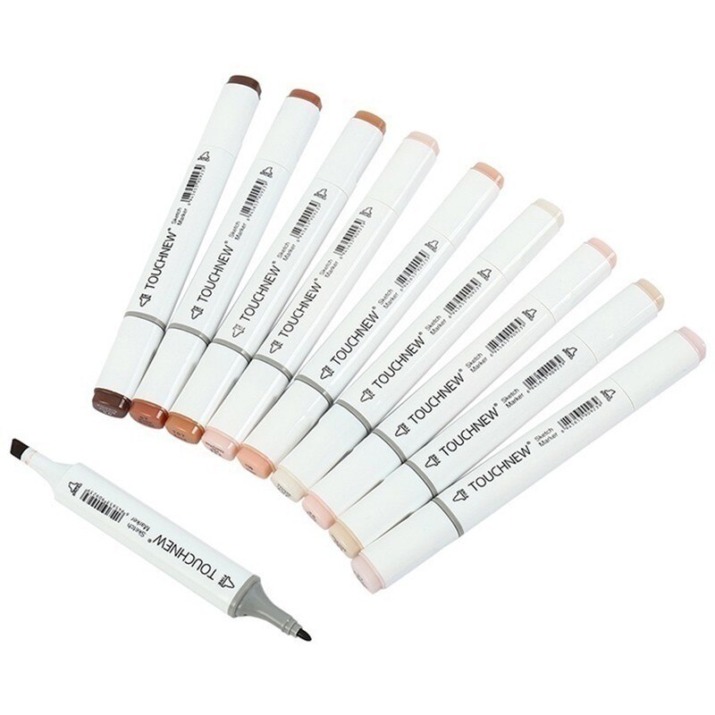 TOUCHNEW 12/24 Colors Alcohol Markers Pens Blendab... – Grandado