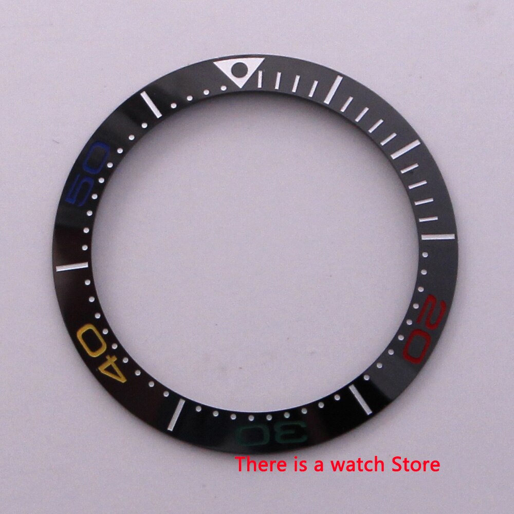 38mm Watch bezel Color number ceramic bezel insert... – Grandado