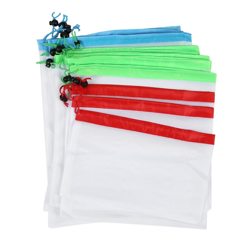 12Pcs Reusable Mesh Produce Bags Washable Eco Frie... – Vicedeal 12Pcs Reusable Mesh Produce Bags Washable Eco Frie... – Vicedeal