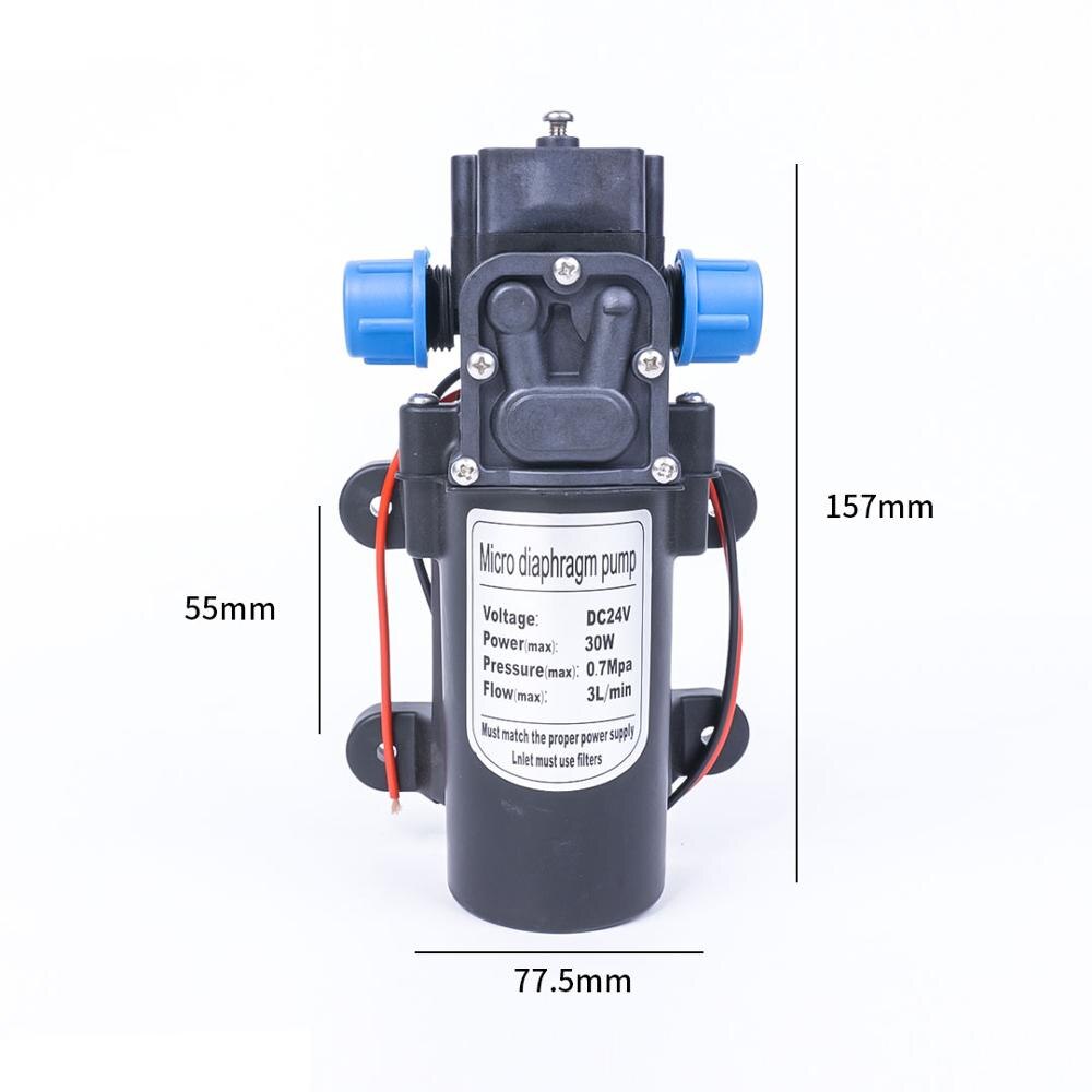 Dc 24v 130 pis 30w 3l / min liten sikkerhetshøytr... – Grandado