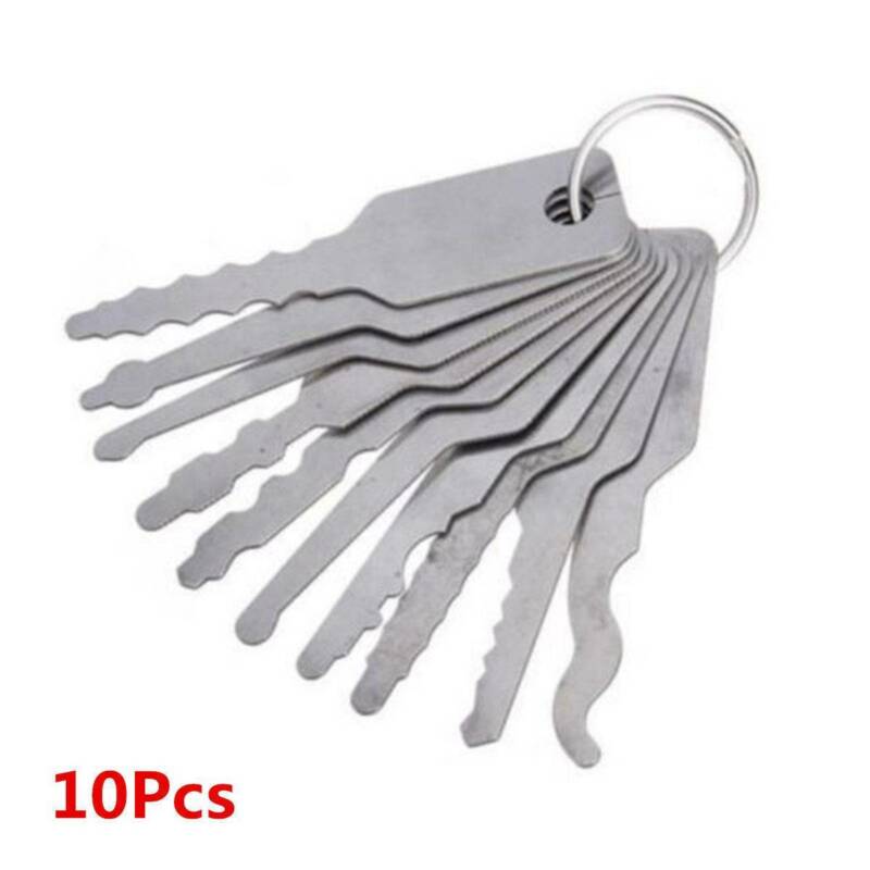 10Pcs/Set Stainless Jiggler And Keys Dual Sided Ca... – Vicedeal