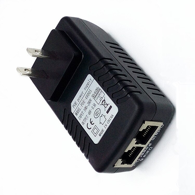 DC48V 0,5 EINE 10/ 100Mbps PoE Injektor Power Over... – Vicedeal
