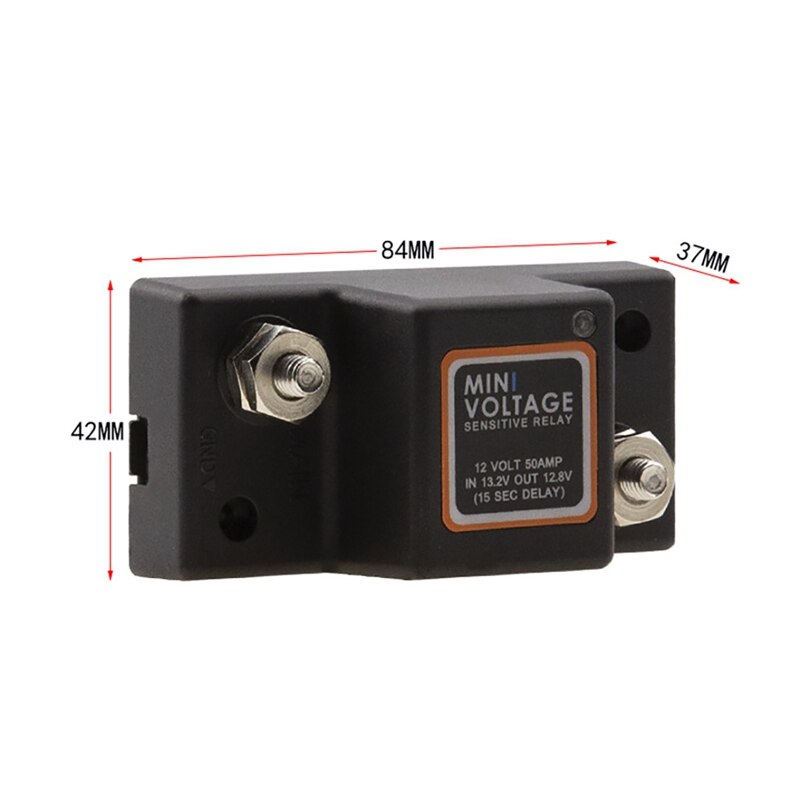 12V 50 Amp Voltage Sensitive Relay VSR Dual Batter... – Grandado