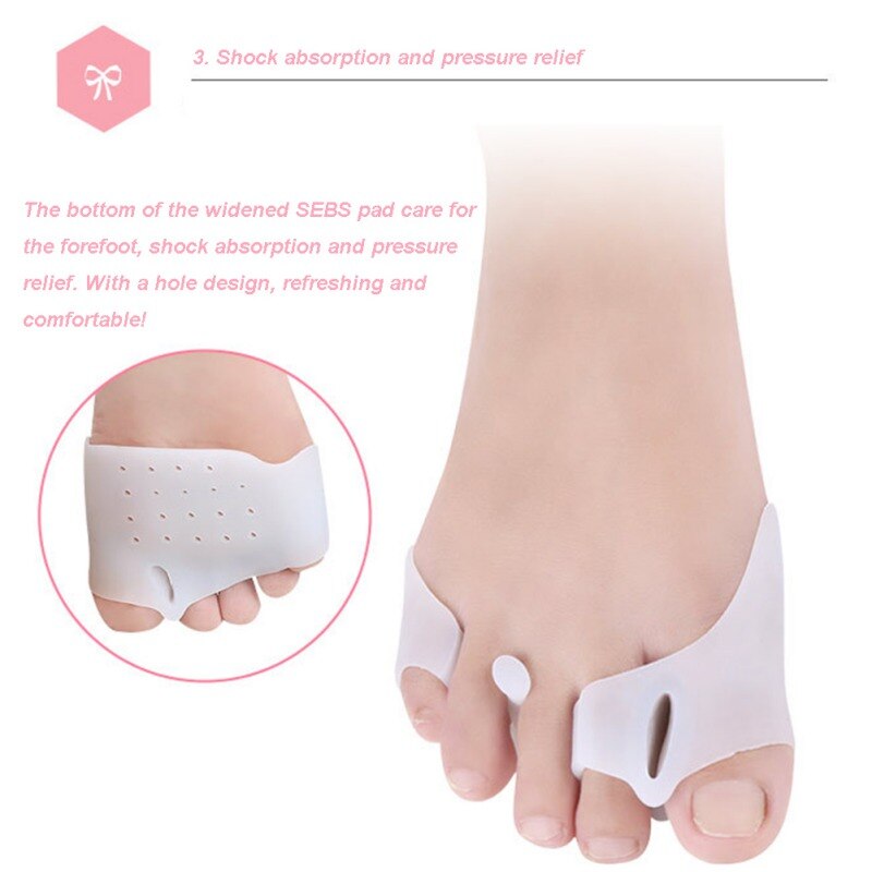 Toe Valgus Corrector Three Hole Thumb Valgus Corre... – Grandado