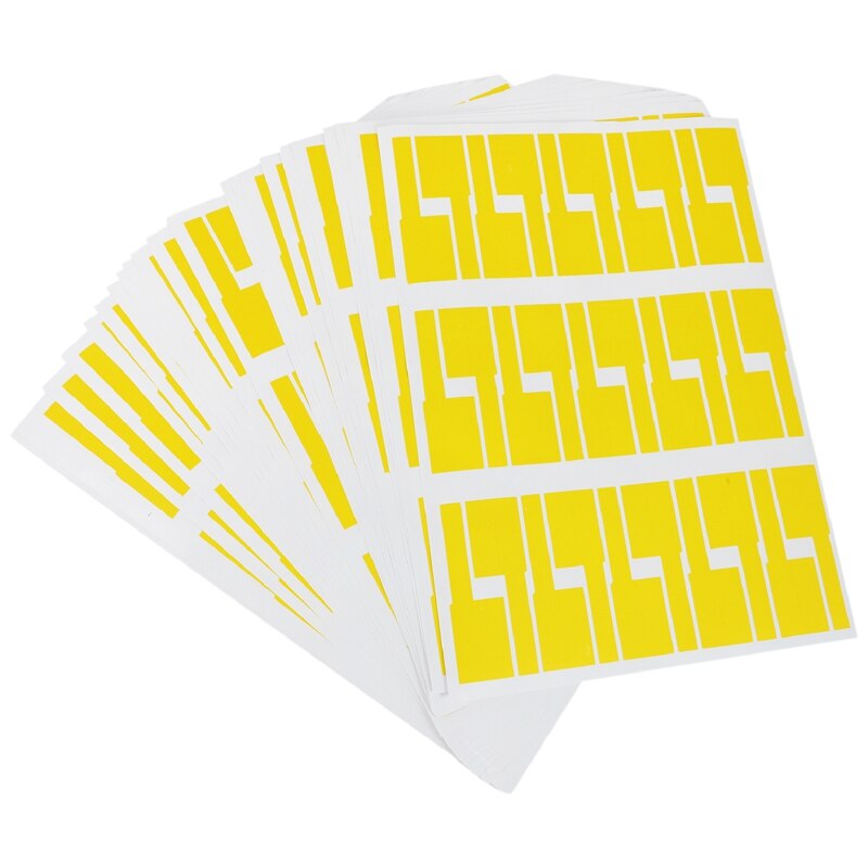 900Pcs/30 Sheets Cable Labels Tags Cable Markers S... – Vicedeal