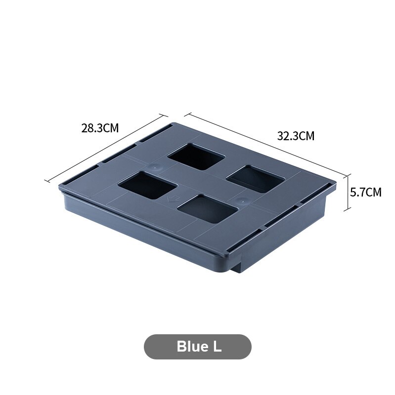 1PC Drawer Plastic Self-adhesive Under Desk Table ... – Grandado