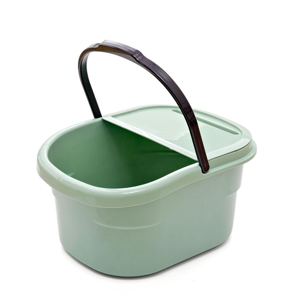 Large Plastic Bucket with Handle Foot Bath Bucket ... – Vicedeal