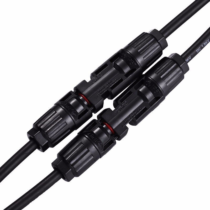 1 Pair 2Y Solar Panels Parallel Connection Connect... – Vicedeal