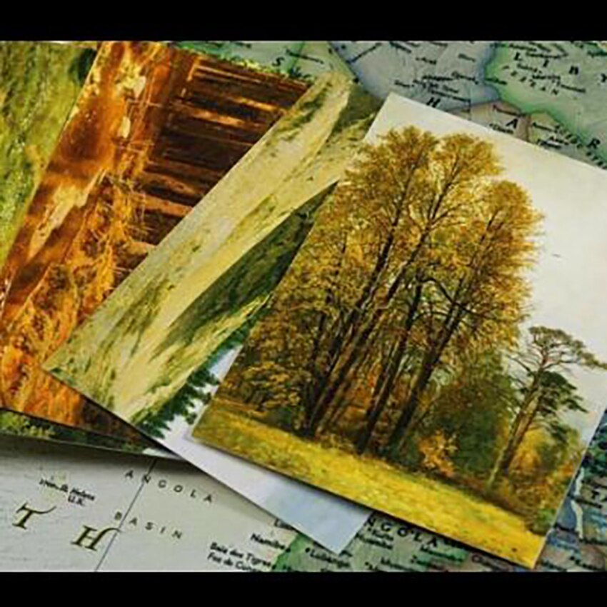 30 sheets/set Art Painting Style Postcard Vintage ... – Vicedeal