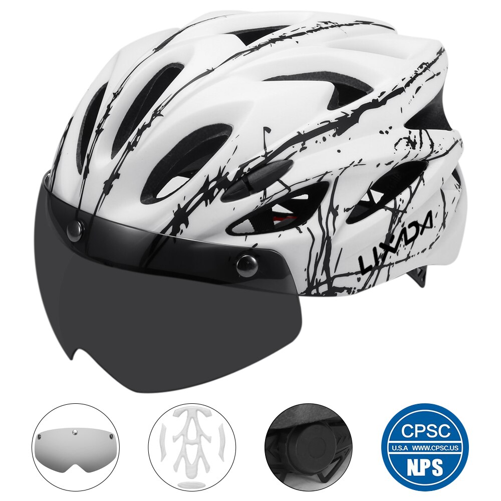 Lixada Bike Cycling Helmet with Detachable Magneti... – Vicedeal