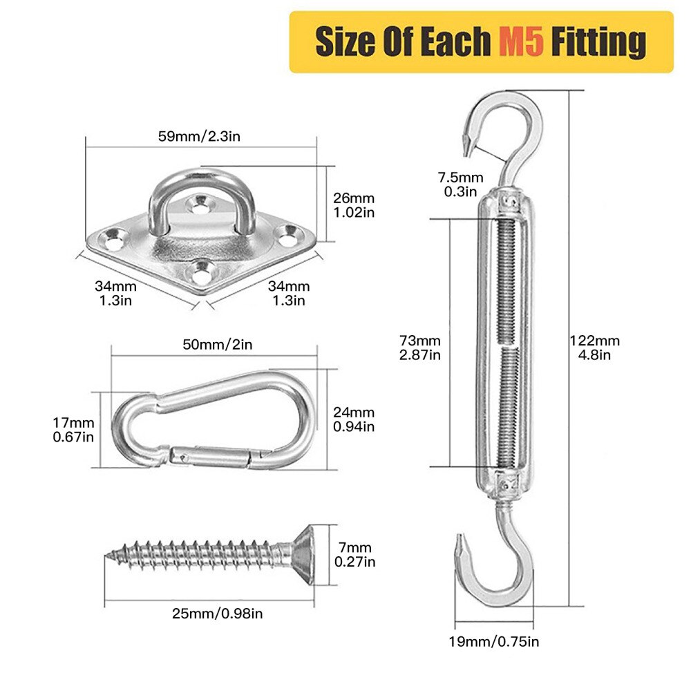 Canopy Accessories Tent Clamp Carabiner Clip Hook ... – Grandado