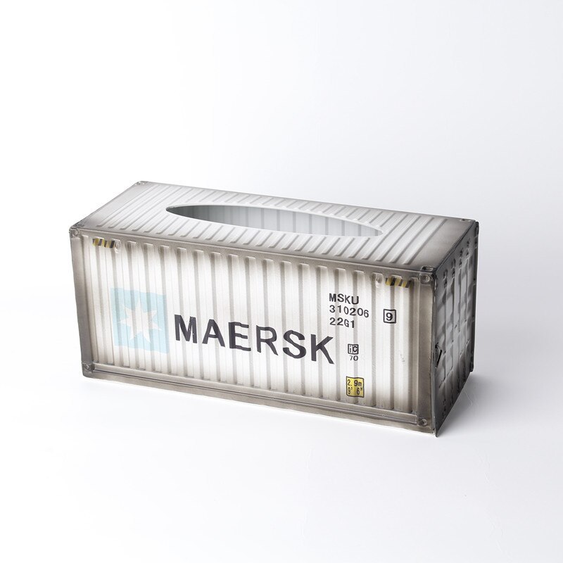 Tissue Box Iron Retro Arts Iron Decoration Contain... – Grandado