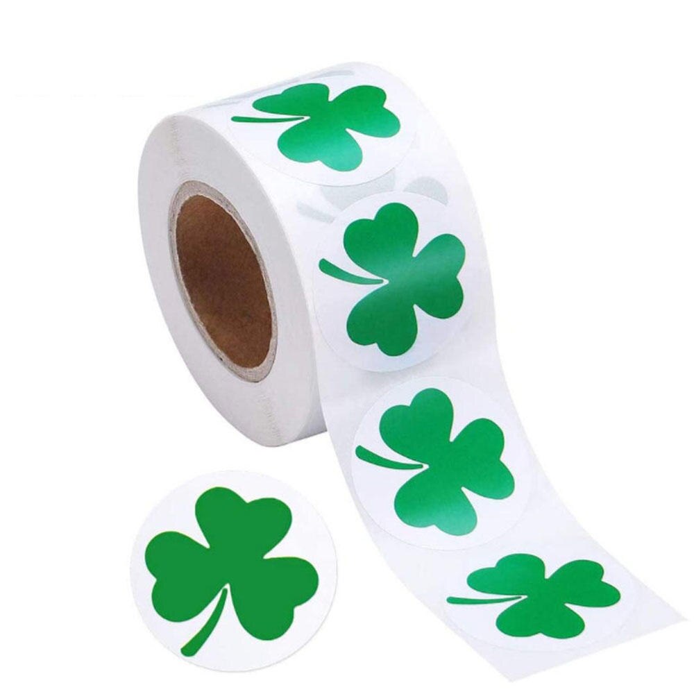 500 Stuks St. Patrick Dag Stickers Etiketten Roll ... – Grandado