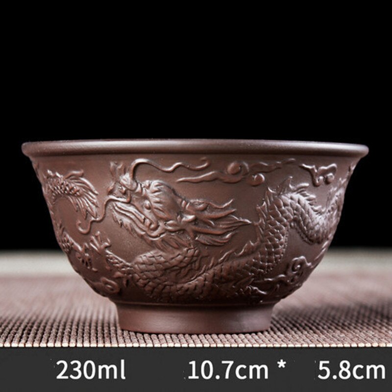 230ml Zisha Bowl Handmade Tea Set Tea Bowl Chinese... – Grandado