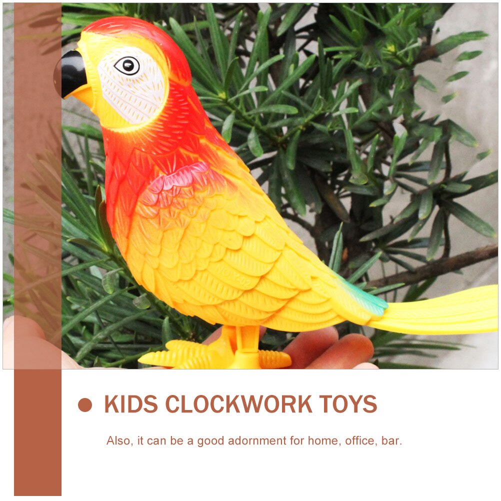 5pcs Wind-up Jumping Toys Lovely Parrot Novelty Cl... – Grandado