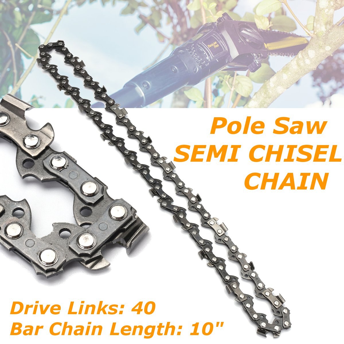 Chainsaw Semi Chisel Chains 3/8LP 0.05 For Echo, R... – Vicedeal