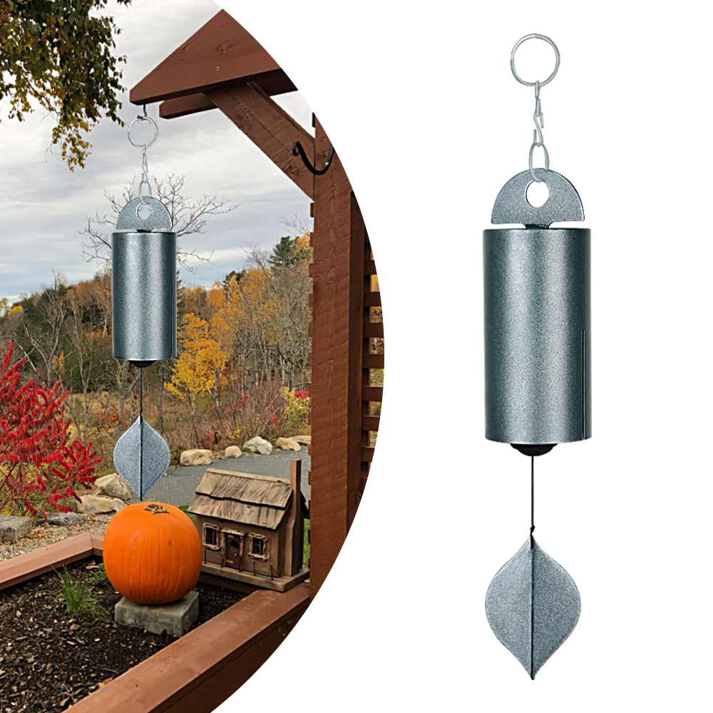 Zilveren Vintage Heldhaftige Windbell Metalen Wind... – Grandado