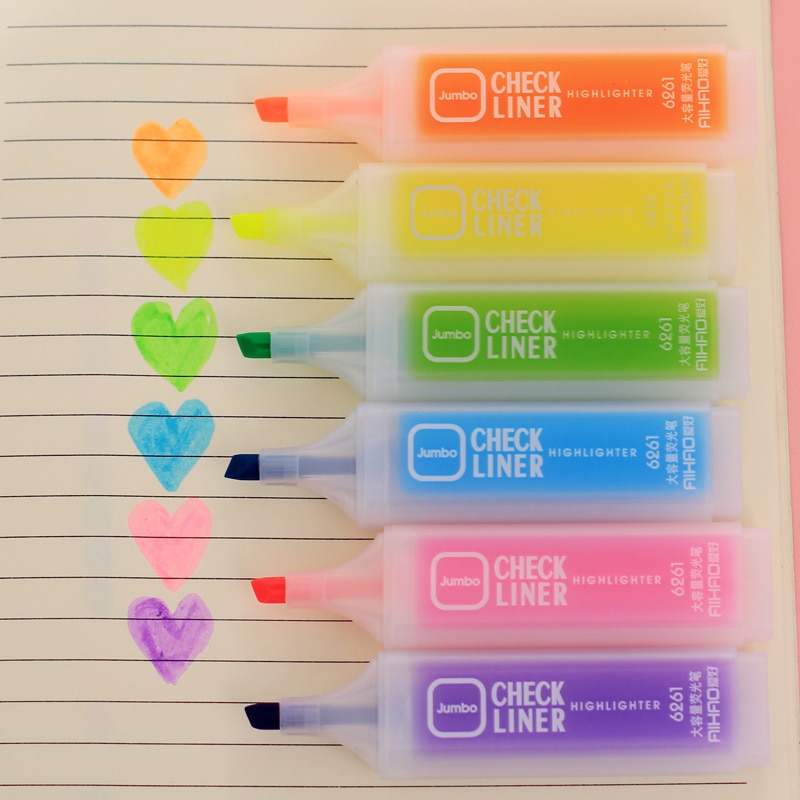 1X Big Capacity Highlighter School Office Supply K... – Grandado