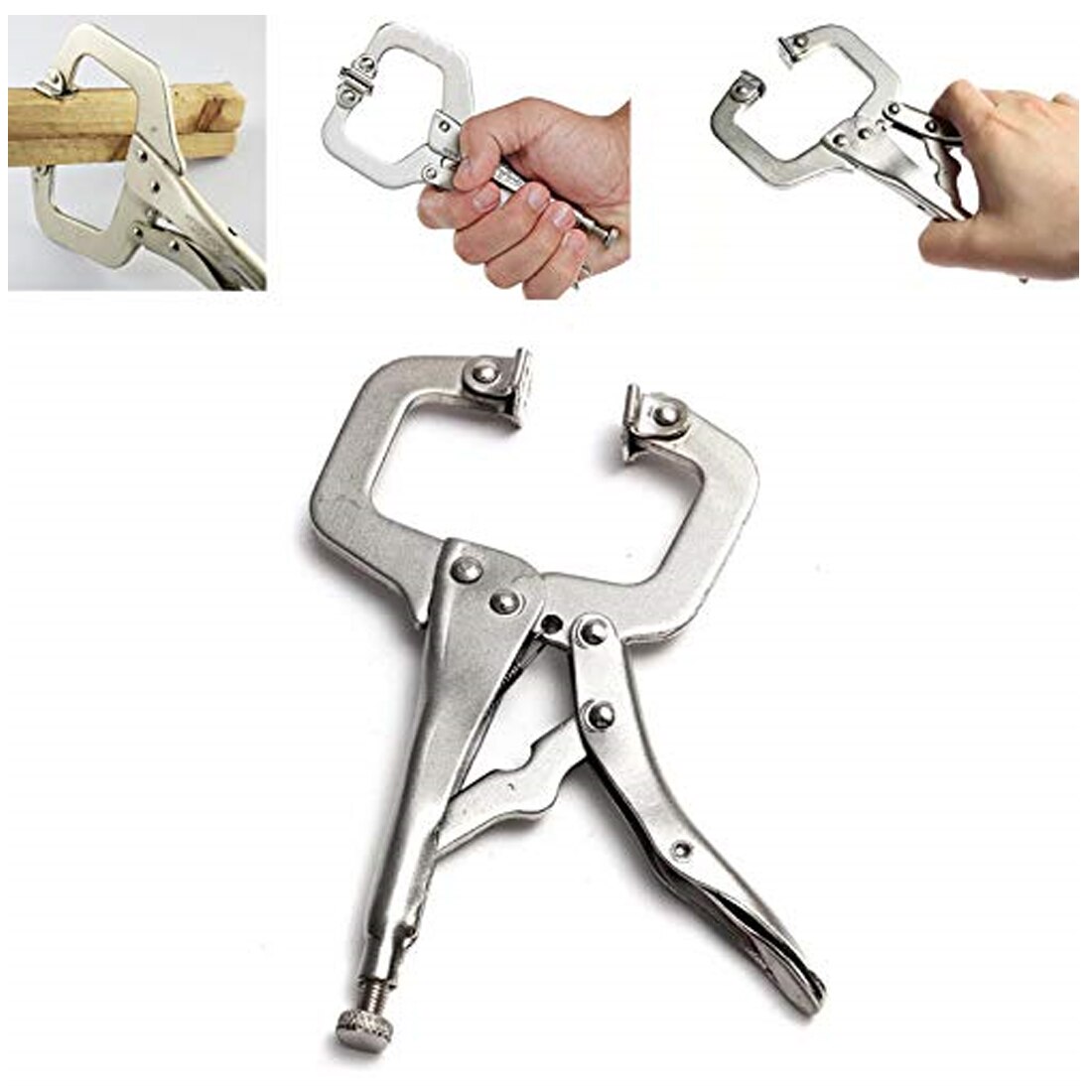 6 inch/ 9 inch C Clamp Weld Clip Woodwork Tenon Lo... – Grandado