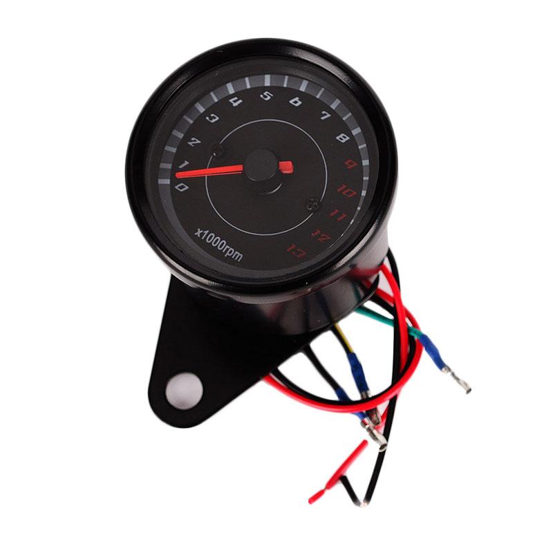 DC 12V Motorcycle Tachometer Modified LED Digital ... – Vicedeal